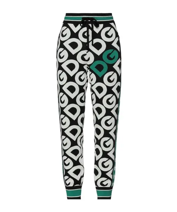 Dolce & Gabbana Lightweight Knit Logo Pants