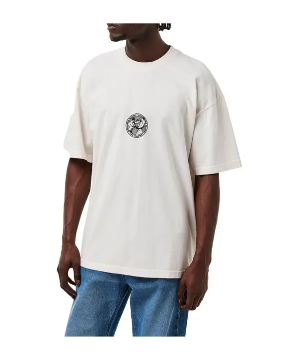Hugo Boss Offwhite Crewneck Shortsleeve Tee