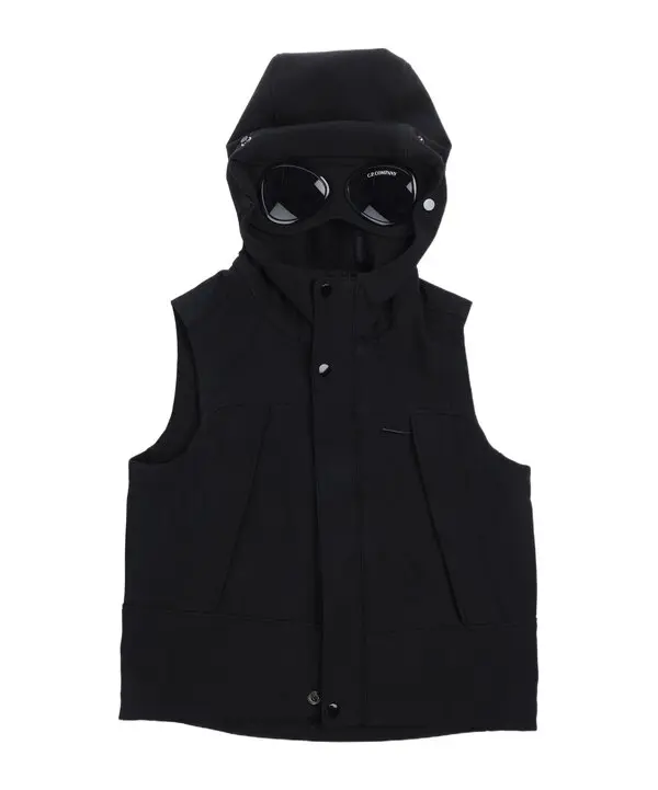 C.P. COMPANY A Simple And Versatile Vest - Black