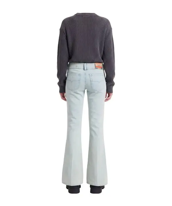 DIESEL® Flared Denim Trousers - Blue