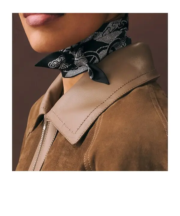 Hermès Pointed-tip Silk Scarf