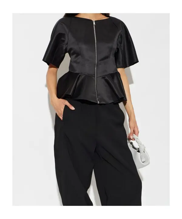 GANNI Blouse In Satin
