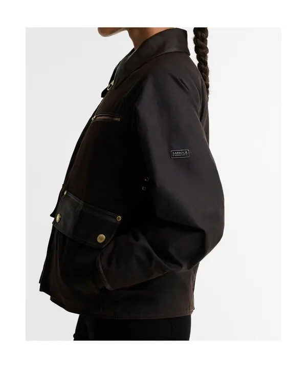 Barbour Collar Cropped Jacket
