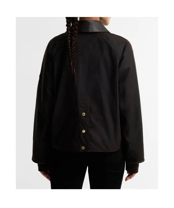 Barbour Collar Cropped Jacket