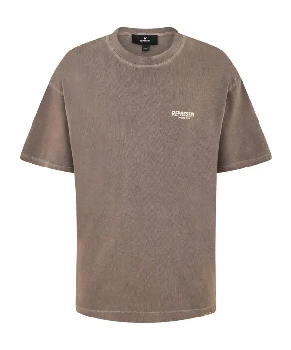 REPRESENT Oversized Fit T-shirt - Gray