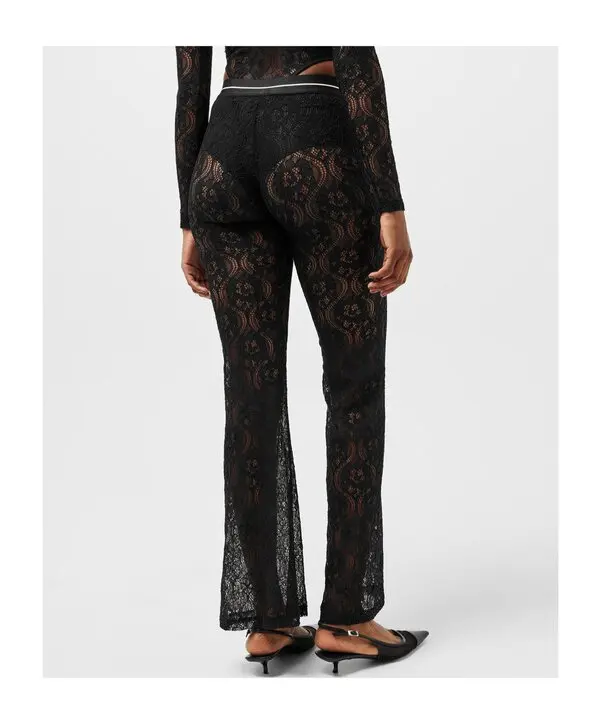 Palm Angels Fullflorallace Flare Trousers