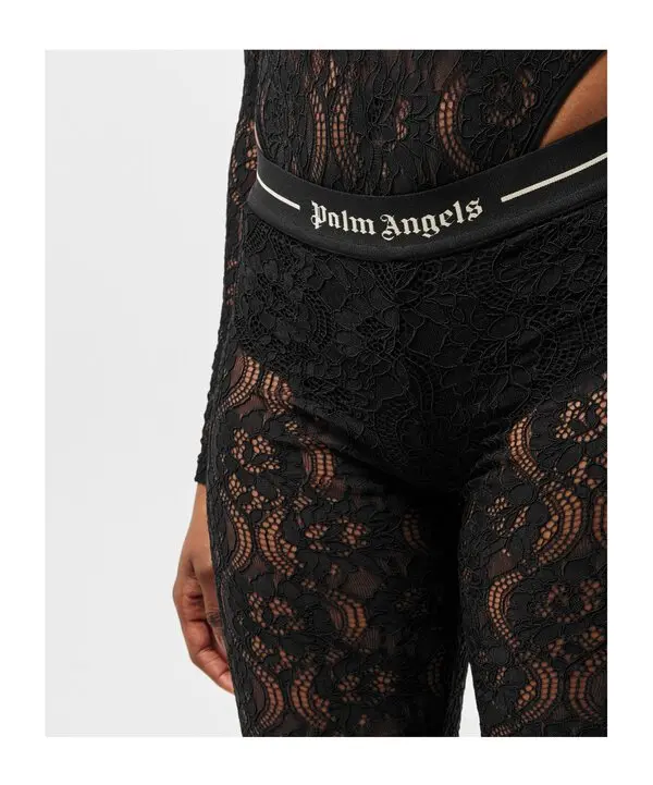 Palm Angels Fullflorallace Flare Trousers