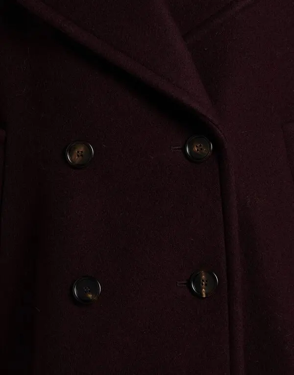 Chloé Double-breasted Felt Coat