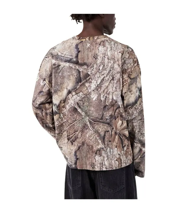REPRESENT Camouflage Longsleeve Top