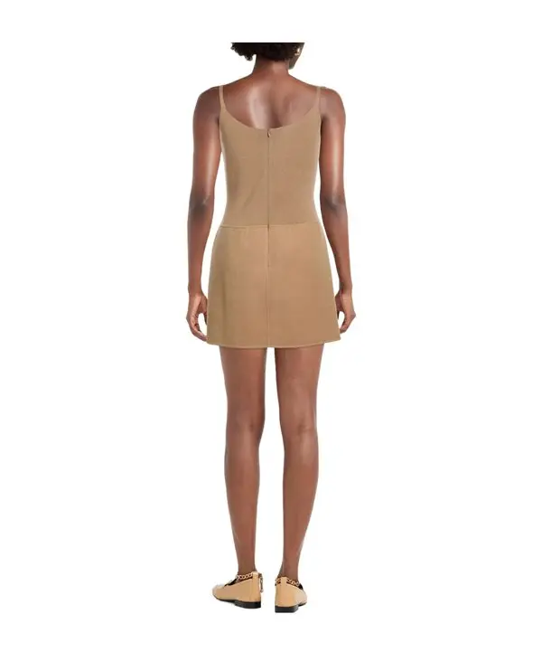 Max Mara Sleeveless Sweetheart Neckline Knit Dress