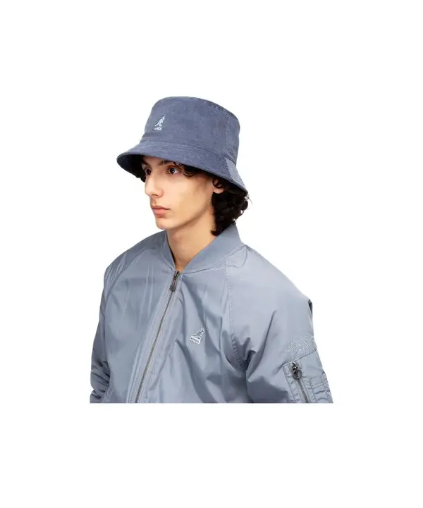 KANGOL Corduroy Fisherman's Hat - Blue