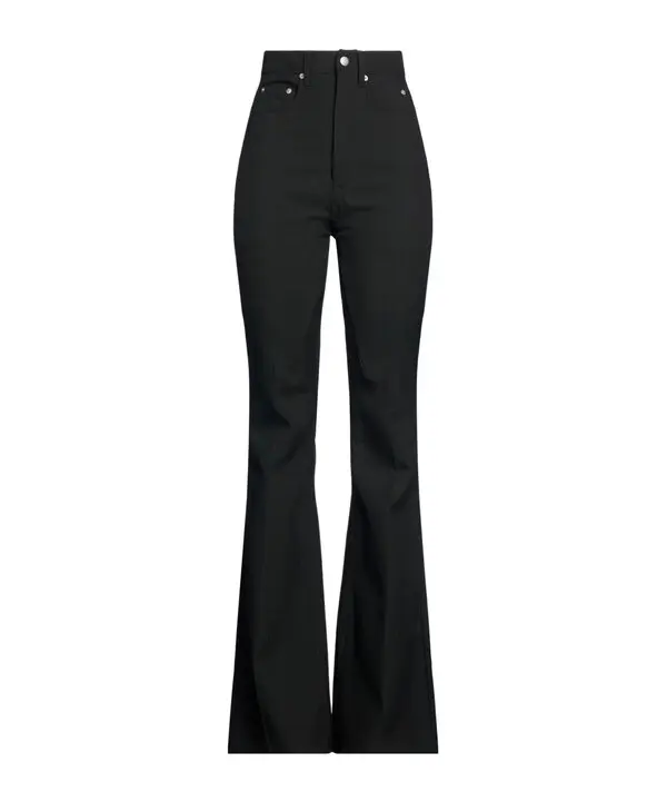Rick Owens Plain Colour Casual Trousers