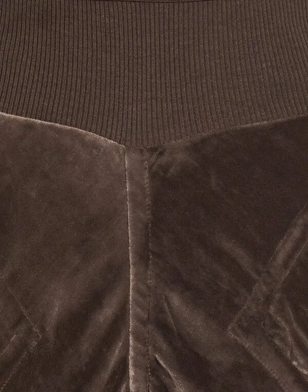 Rick Owens Velvet Wide-leg Pants