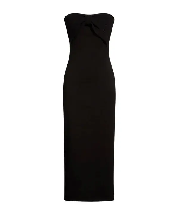 Chloé Sleeveless Strapless Dress - Black