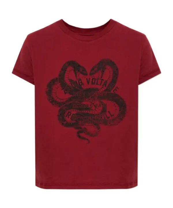 Zadig&Voltaire Short-sleeved T-shirt - Red