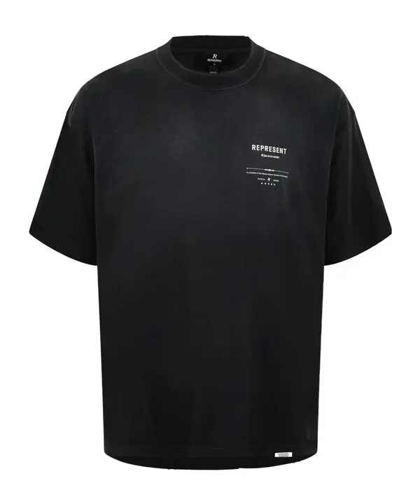 REPRESENT Jersey T-shirt - Black