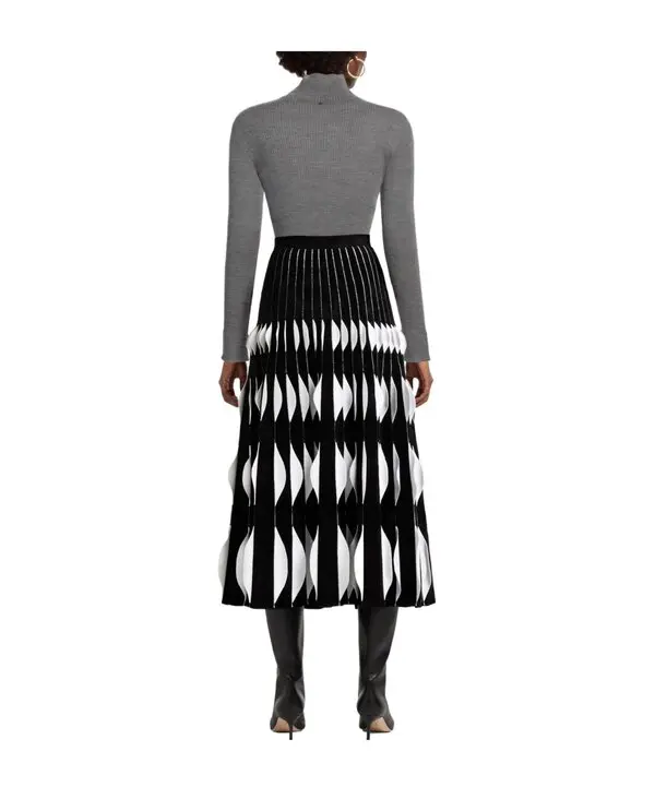 Sportmax Long Sleeve Wool Turtleneck
