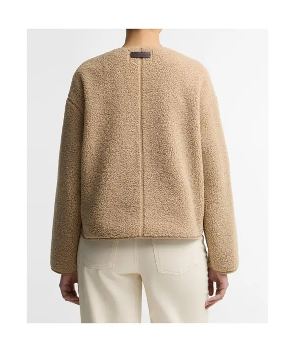 Barbour Collarless Fleece Jacket