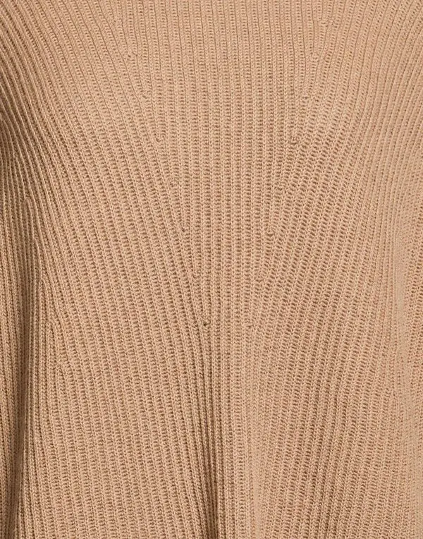 Max Mara Wool Ribbed-knit Crewneck Long Sleeve Pullover