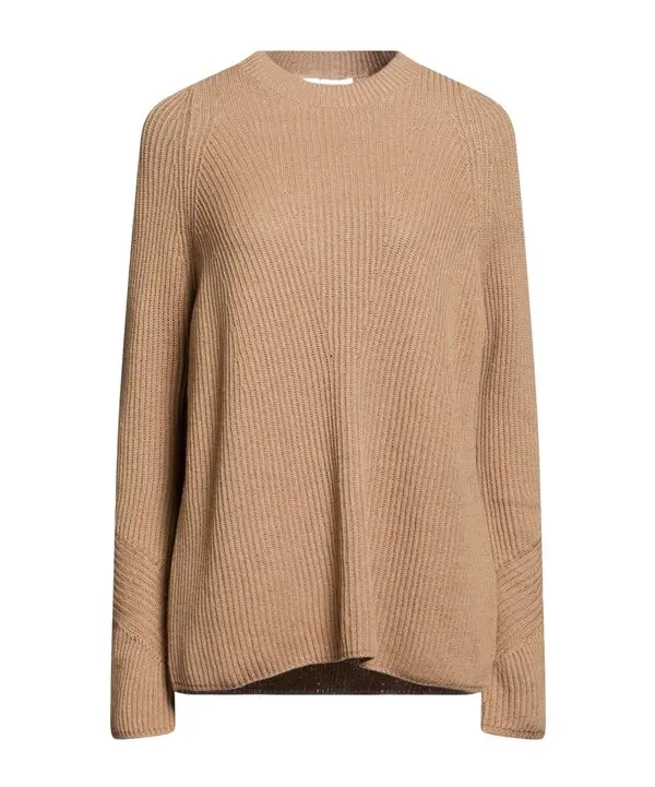 Max Mara Plain Colour Jumpers - Nude