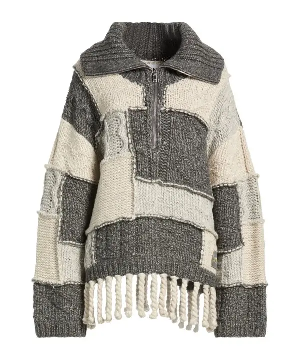 GANNI Long-sleeve Jumpers - Grey