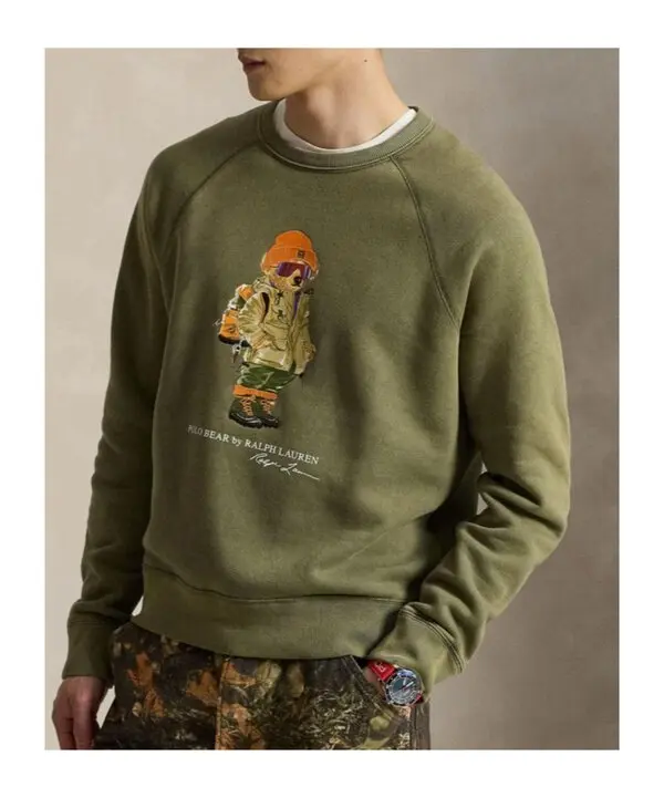 Polo Ralph Lauren Long Sleeve Sweatshirt With Graphic Detail