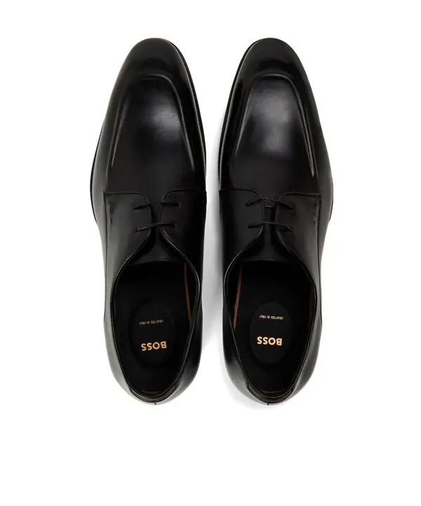 Hugo Boss Polished Leather Derby Shoes