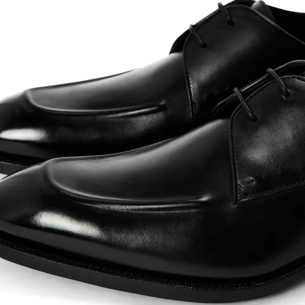 Hugo Boss Polished Leather Derby Shoes