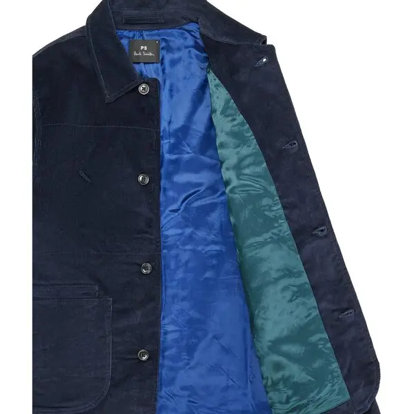 Paul Smith Navy Corduroy Work Jacket
