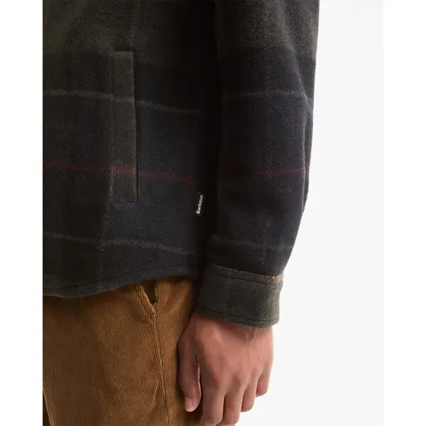 Barbour Plaid Overshirt Jacket