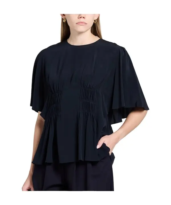 Chloé Solid-color Short-sleeved Top