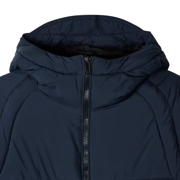 Paul Smith Navy Hooded Quilted Puffer Jacket