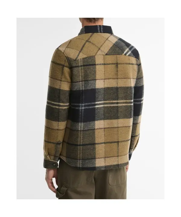 Barbour Plaid Overshirt Jacket