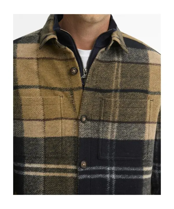 Barbour Plaid Overshirt Jacket