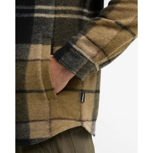 Barbour Plaid Overshirt Jacket