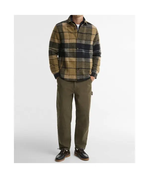 Barbour Plaid Overshirt Jacket