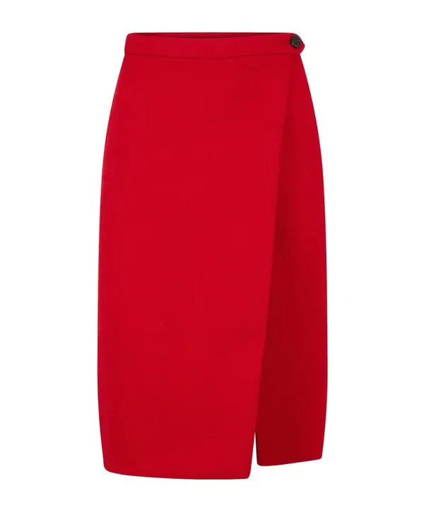 Gucci Wool Midi Skirt