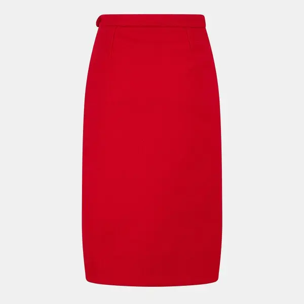 Gucci Wool Midi Skirt