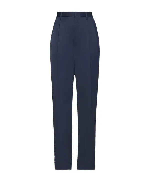 Rag & Bone Solid Colored Twill Trousers - Blue