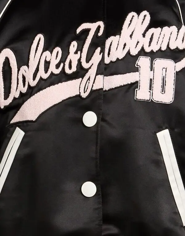 Dolce & Gabbana Appliquéd Varsity Jacket