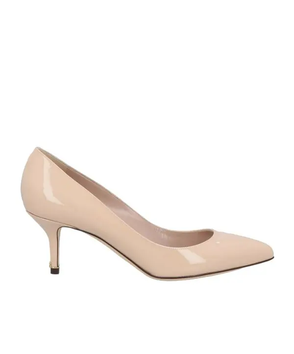 Dolce & Gabbana Patent Leather Pointed Toe High Heel Pumps