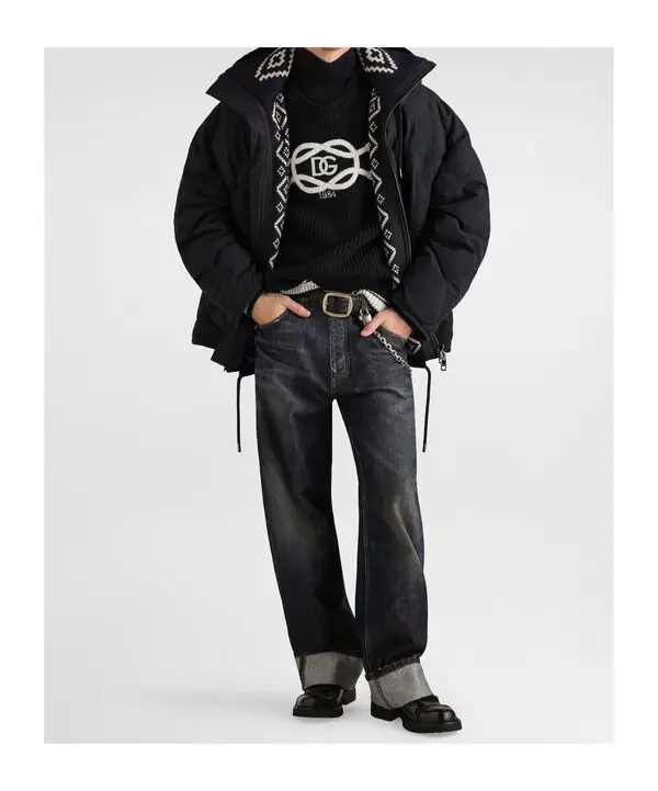 Dolce & Gabbana Quilted Cotton Padded Jacket