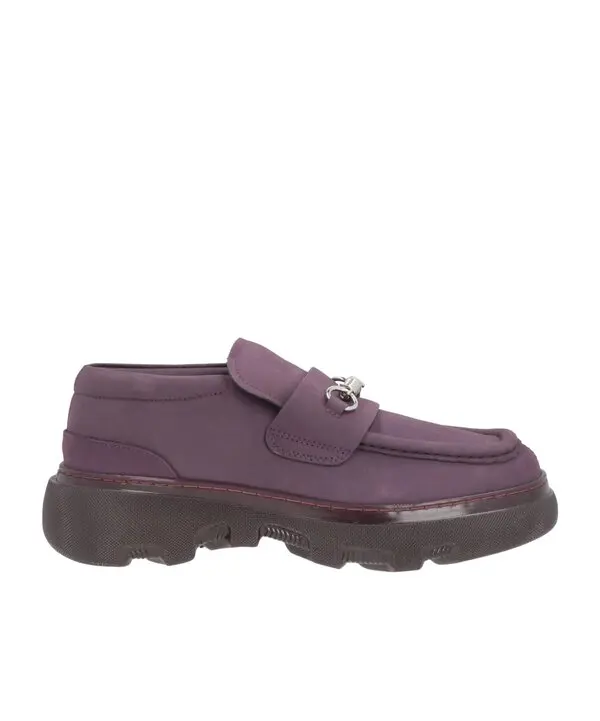 Burberry Chunky Loafers With Embellishments - Black