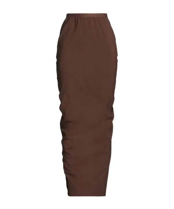 Rick Owens Bodycon Skirt - Brown