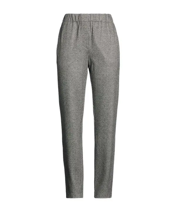 Max Mara Plaid Tapered Pants - Gray