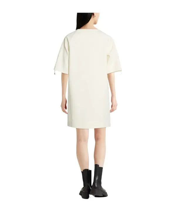 MAXCO. Basic Color T-shirt Dress