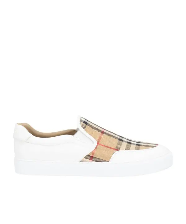 Burberry Slip-on Sneakers With Signature Print - No