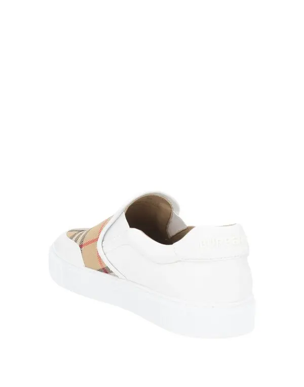 Burberry Slip-on Sneakers With Signature Print - No