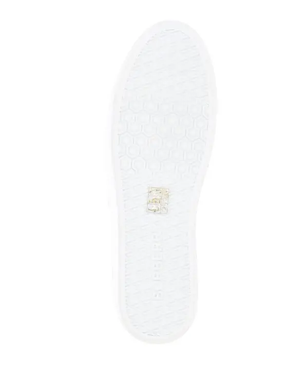 Burberry Slip-on Sneakers With Signature Print - No