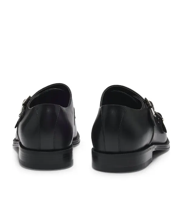 Hugo Boss Smoothleather Doublemonk Shoes